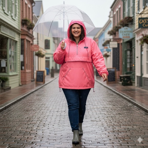 Simply Southern | Jackets & Coats | Simply Southern Pink Hooded ...